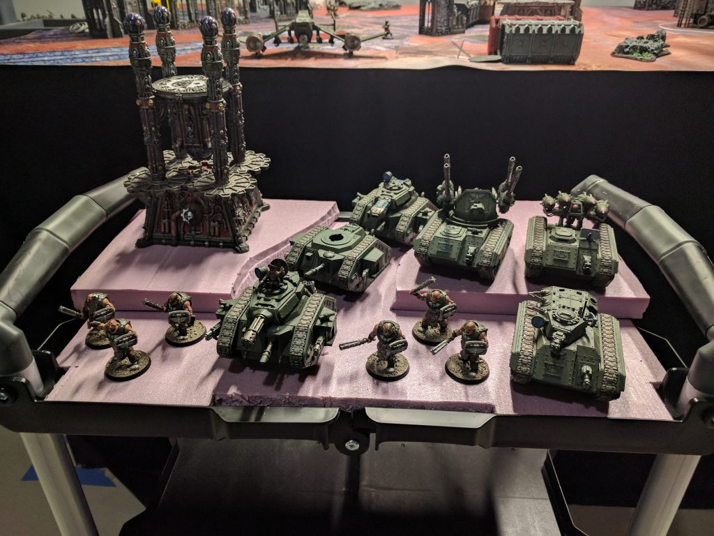 Article - Building a Mobile Warhammer Display - Purge the Alien