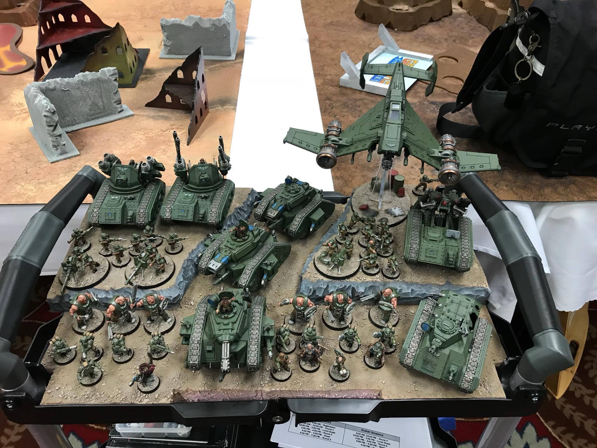 Article - Building a Mobile Warhammer Display - Purge the Alien